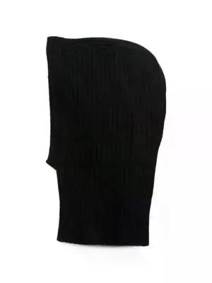 CENERE GB Ribbed-knit Balaclava - Black