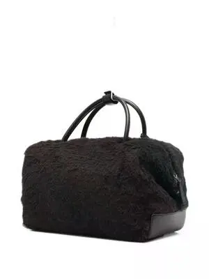 Max Mara Teddy Shearling-trim Tote Bag