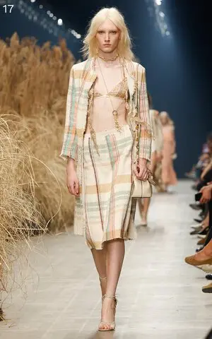 Etro Printed Silk Bra