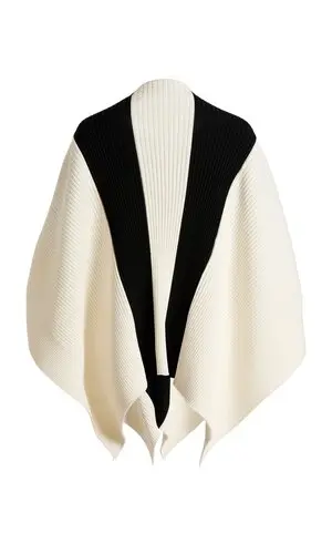 LANVIN Belted Poncho