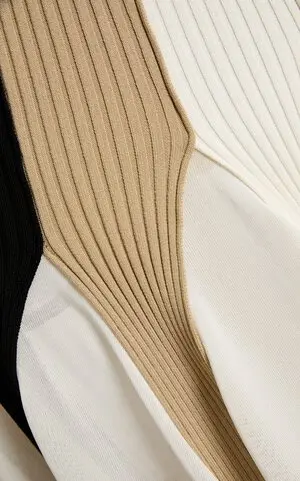 LANVIN Asymmetrical -panel Midi Dress