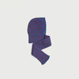 DAMSON MADDER Hooded Scarf - Blue
