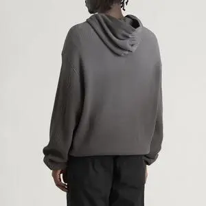ROA Bee Sun Faded Organic Waffle Zip Hoodie