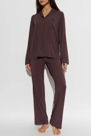 SKIMS Two-piece Pajama Set - Purple