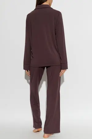 SKIMS Two-piece Pajama Set - Purple