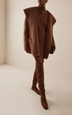 Max Mara Cashmere-wool Short Dress