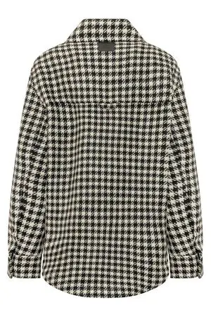 AMI Paris Checked Buttoned Jacket