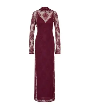 ANIYE BY Ruby Noir Vivi Lace Long Dress