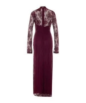 ANIYE BY Ruby Noir Vivi Lace Long Dress