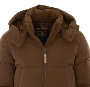 Woolrich Madison Hooded Down Jacket - Brown