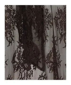 ANIYE BY Vivi Sheer Lace Bow Blouse