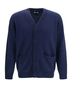 Prada V-neck Re-cashmere Cardigan
