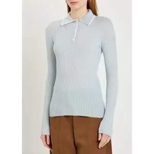 Moncler Long-sleeve Polo Shirt