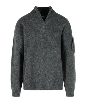 C.P. COMPANY Half-zip Knitted Sweater