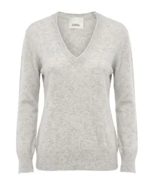 Isabel Marant Étoile Long-sleeved V-neck Thin Knit Top