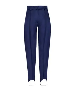 Stella McCartney Enverse Satin Stirrup Pants - Blue