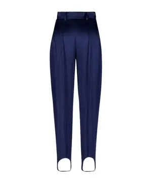 Stella McCartney Enverse Satin Stirrup Pants