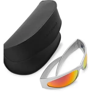 Balenciaga Integrated Circular Frame Sunglasses