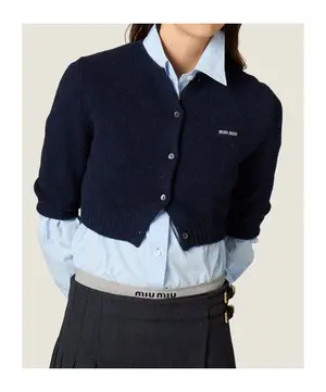 Miu Miu Wool And Cashmere Cardigan