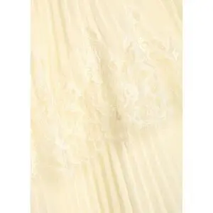 SELF-PORTRAIT Pleated Chiffon Dress
