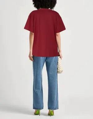 Jacquemus Solid-colored Printed T-shirt