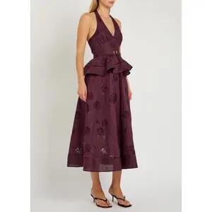 SELF-PORTRAIT Floral Embroidered Dress