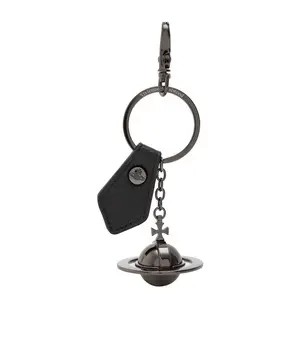 VIVIENNE WESTWOOD Metal Keychain - Black