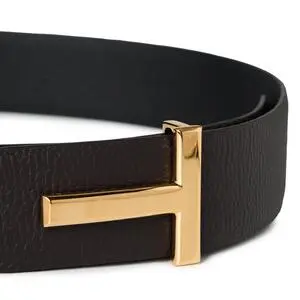 TOM FORD Grained Cowhide Belt