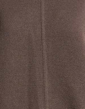 Rick Owens Solid-color Thick Wool Knit Sweater