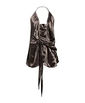Rick Owens Sleeveless Satin Top