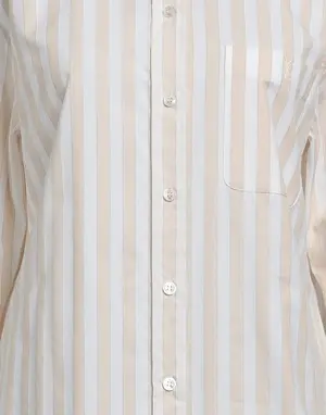 Saint Laurent Striped Long-sleeve Shirt