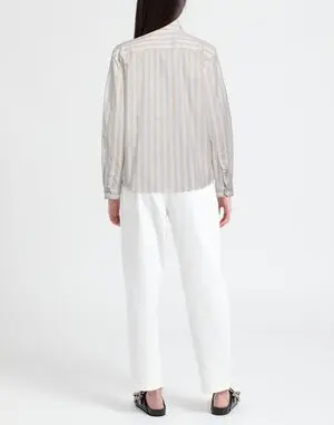 Saint Laurent Striped Long-sleeve Shirt