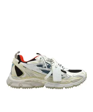 Off-White Round-toe Sneakers
