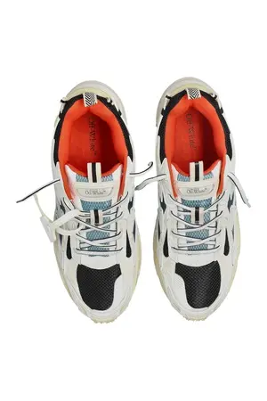 Off-White Round-toe Sneakers