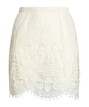 Isabel Marant Étoile Solid Paneled Ruffled Flared Skirt