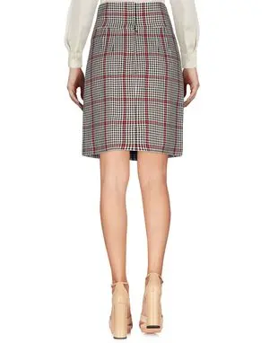 Dolce & Gabbana Plaid Midi Skirt