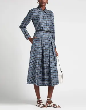 Max Mara Striped Shirt Dress