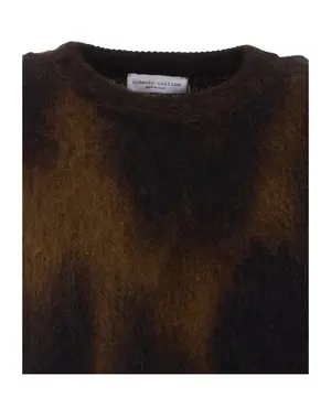 ROBERTO COLLINA Patterned Knitted Sweater