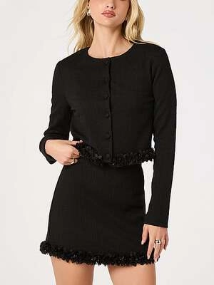 Victoria's Secret Astr The Label Claire Jacket - Black