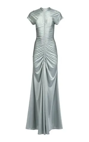 FRANCESCA MIRANDA Cassandra Ruched Maxi Dress