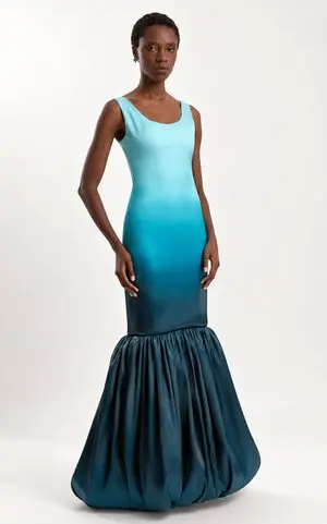 FRANCESCA MIRANDA Gota Fishtail Maxi Dress