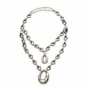 BY VIRGO Nuvia Necklace - Silver