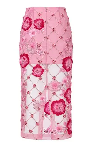 LA FUORI The Opal Midi Skirt