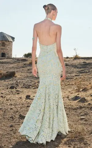 LA FUORI Isolde Cotton Maxi Dress
