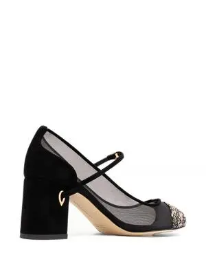 Jennifer Chamandi Paolo 65 Mesh Pumps
