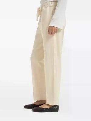SEMICOUTURE Drawstring-waist Tapered Trousers
