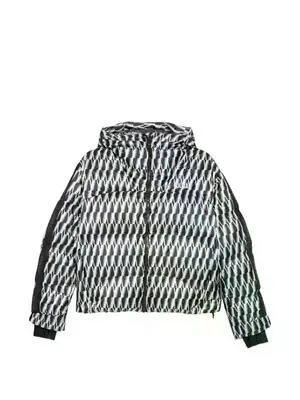 COLMAR Printed Hooded Ski Jacket - Black