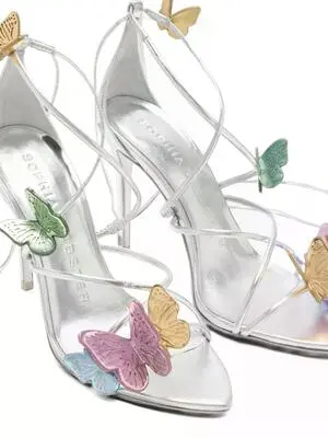 SOPHIA WEBSTER Vanessa Butterfly-embellished Lace-up Sandals