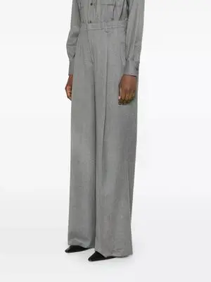 Tagliatore Pleated Wide-leg Trousers