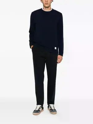 DANIELE FIESOLI Crew-neck Logo-patch Sweater